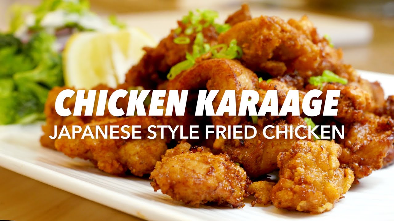 CRISPIEST Fried Chicken: KARAAGE - YouTube