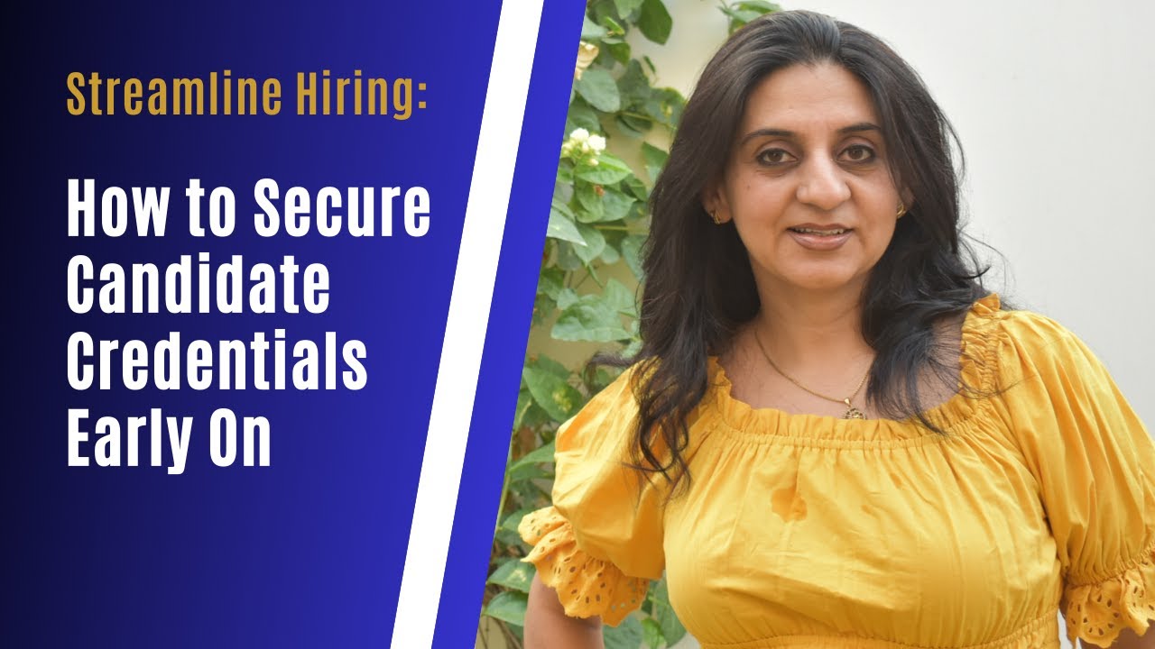 3 Ways to Candidate Convincing: How to Get Credentials with Ease Before ...