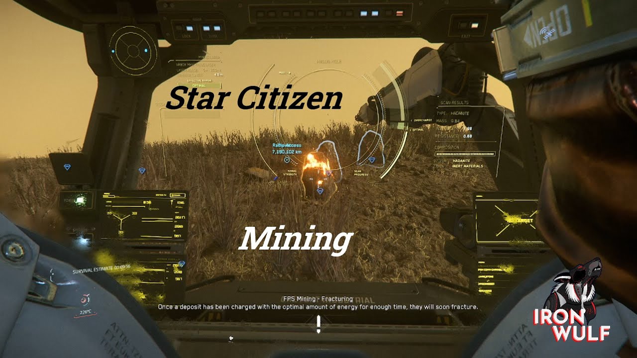 My First Star Citizen Mining Run - What an Experience! - YouTube