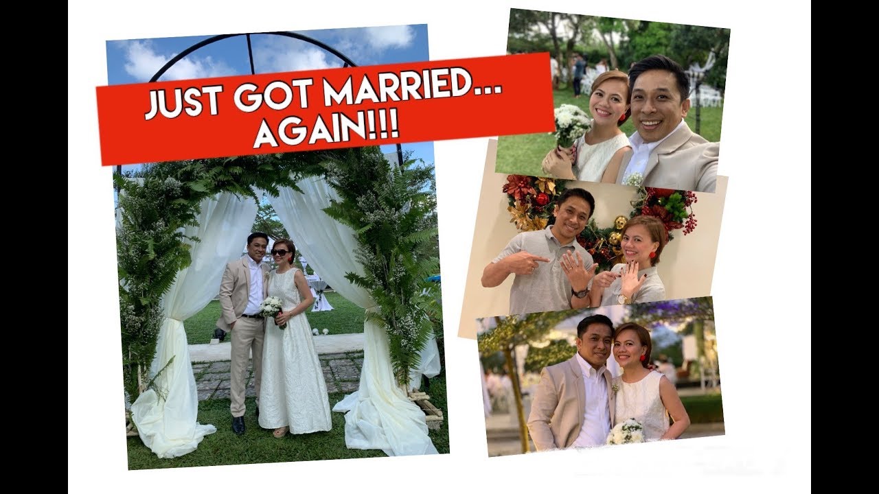 We Got Married (AGAIN!!!) - YouTube
