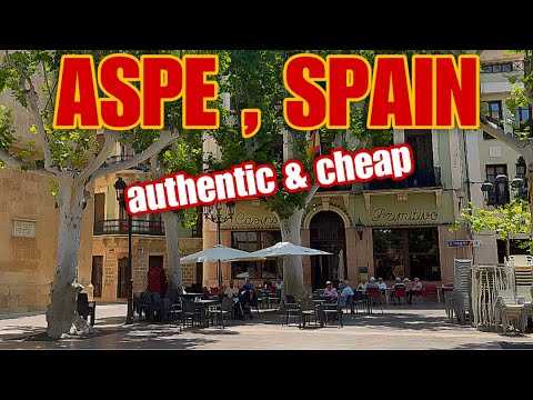 Aspe, Spanien 🇪🇸 Authentisches spanisches Leben und günstige Häuser! 🏡