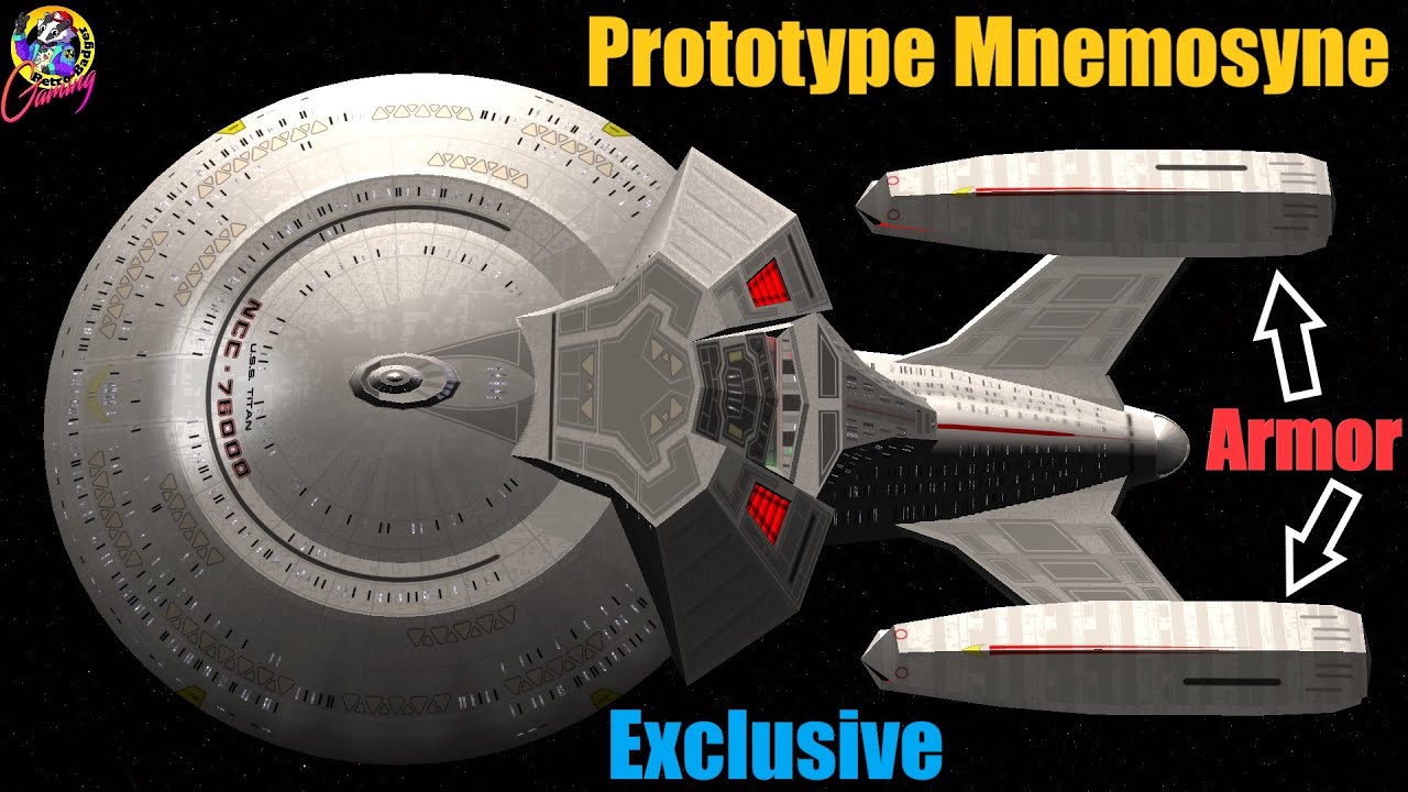 4K NEW Mnemosyne Prototype VS First Contact Enterprise E - Both Ways ...