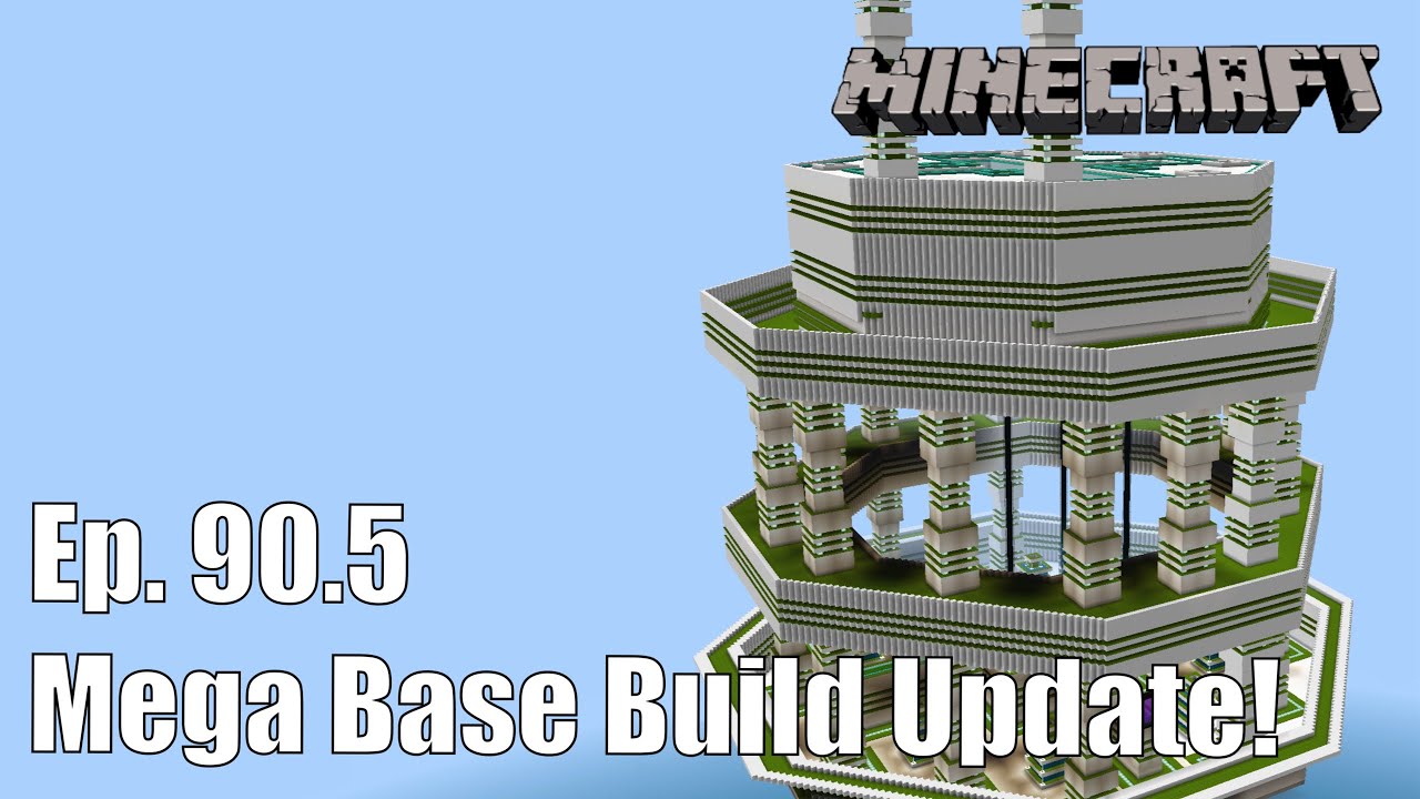 ClockCraft Ep 90.5 - Mega Base Build Update - YouTube