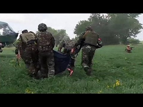 Kramatorsk'ta ölen askerler için 1 dakikalık saygı duruşu