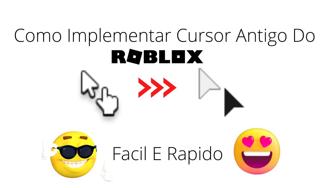 Como Implementar Cursor Antigo Do Roblox - YouTube