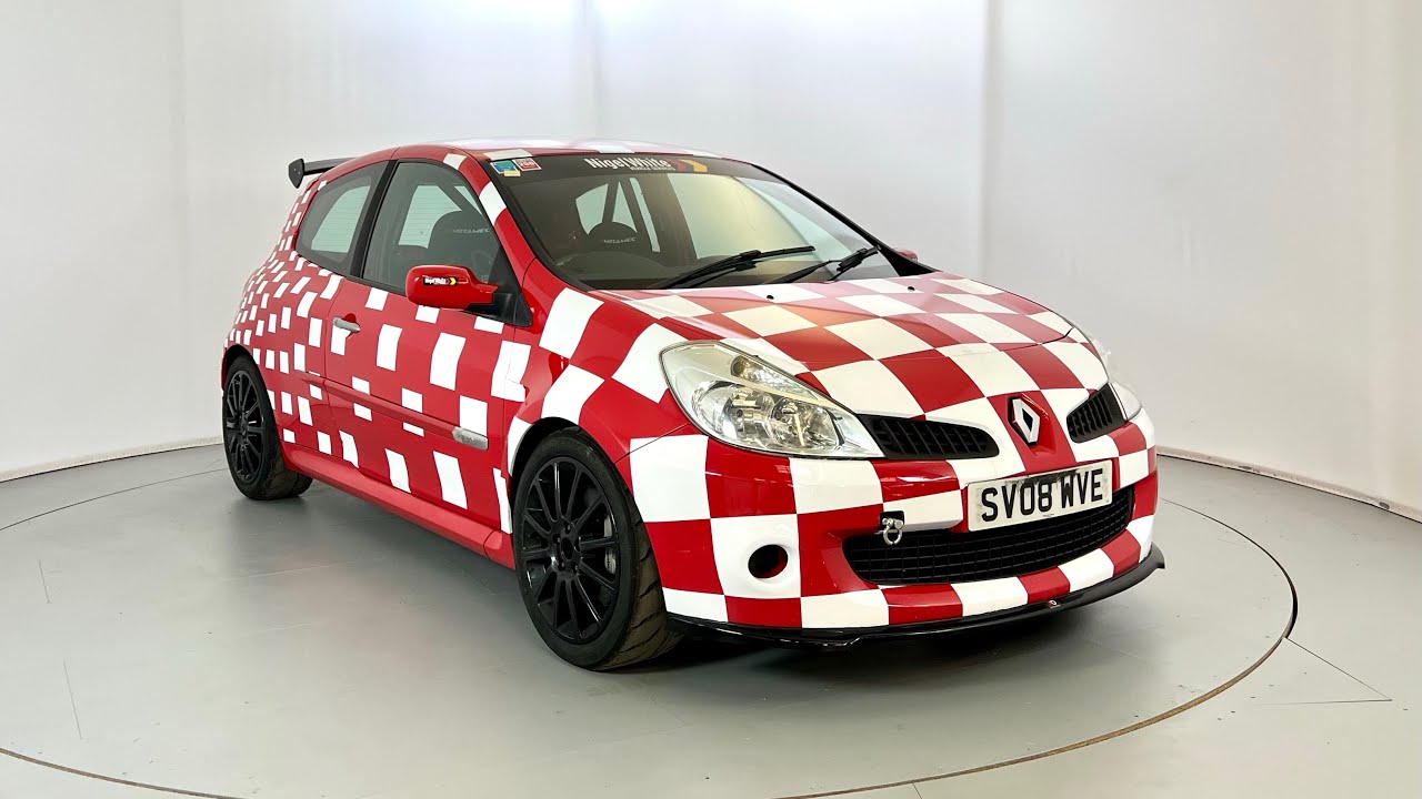 Renault Clio 197 track car - YouTube