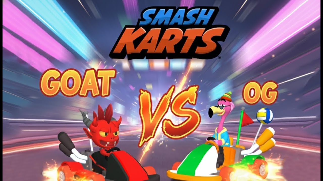 🔴 LIVE: SMASH KARTS - Who is the Real GOAT? | Viewers Try to Beat the ...