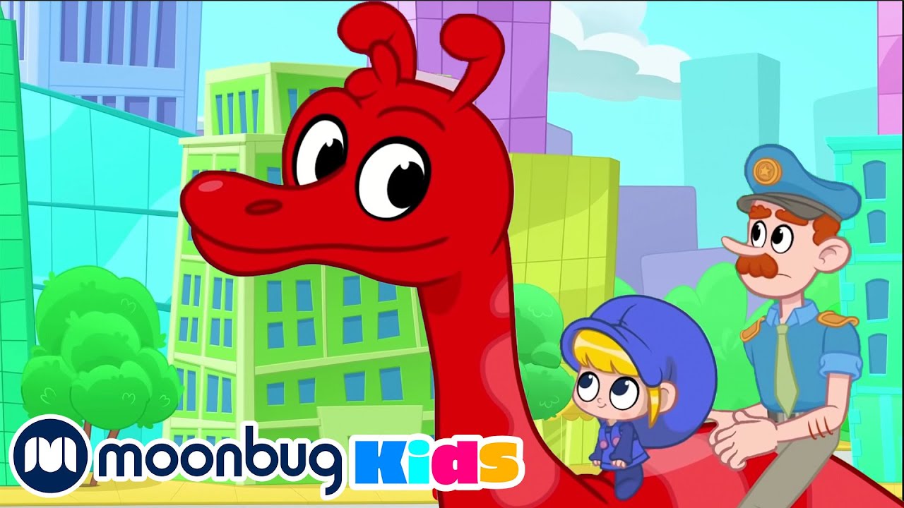 Morphle's Dinosaur Day in the City @Morphle | Jurassic TV | Dinosaur ...