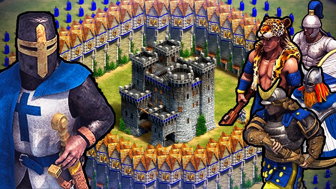 Teutons Last Stand Against Infantry Civilizations | AoE II: Definitive ...