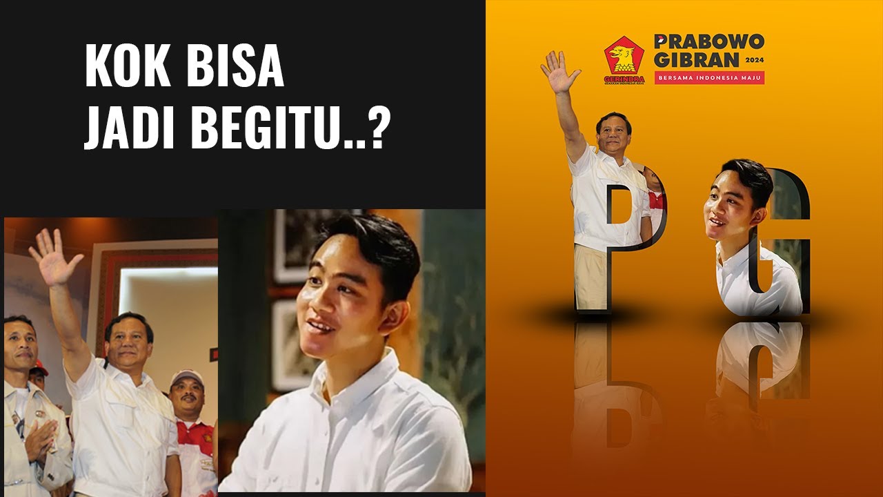 Prabowo Gibran desain Poster di Photoshop 2024 edisi desainin CAPRES ...