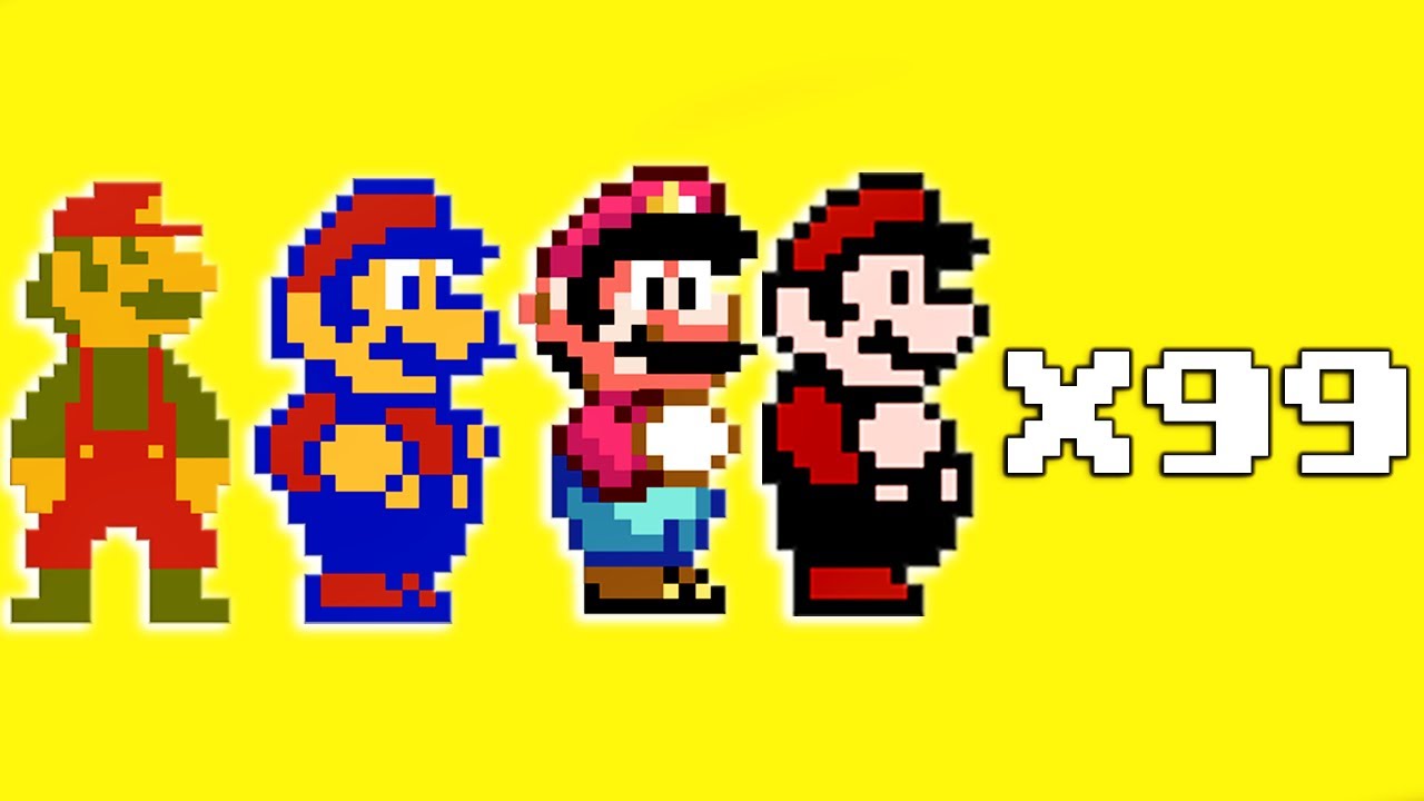 Super Mario Maker 2 - All Mario Characters - YouTube