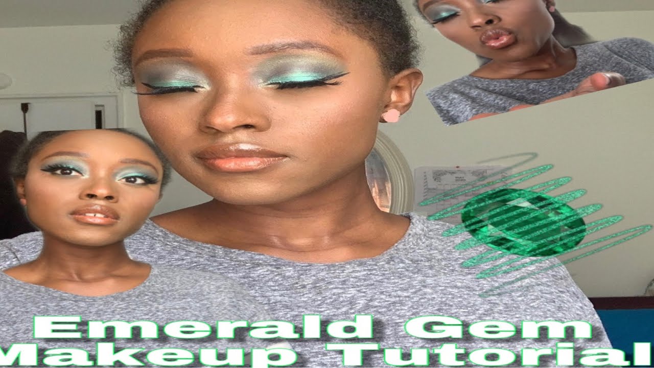 Emerald Gem Makeup Tutorial | 💚💎 - YouTube