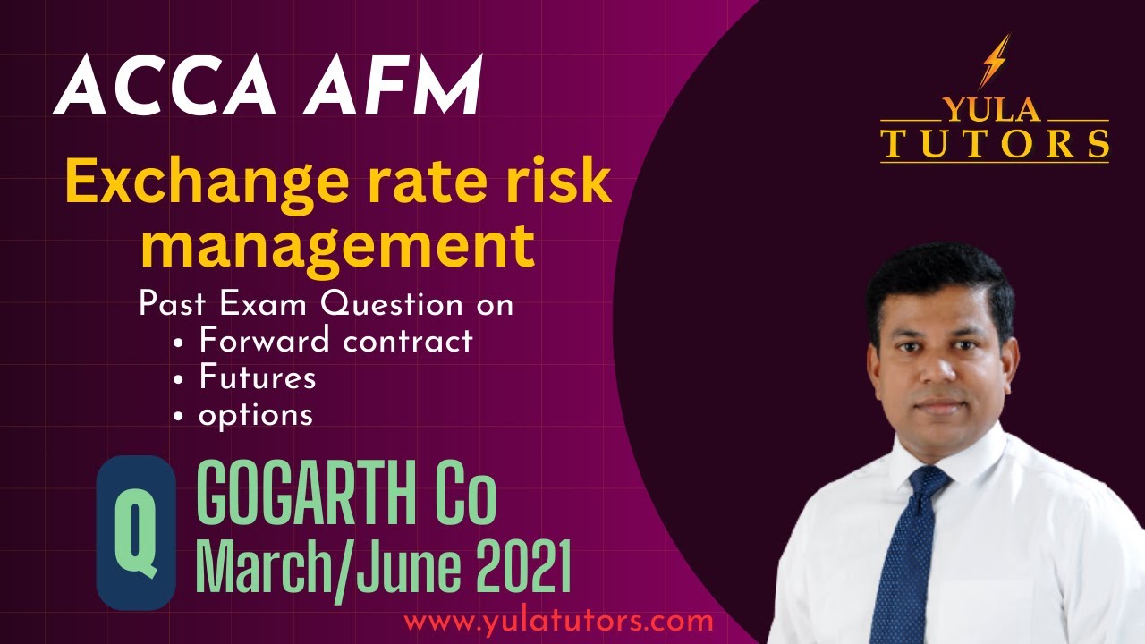 ACCA AFM | Exchange Rate Risk Management | Futures | Options | Forward ...