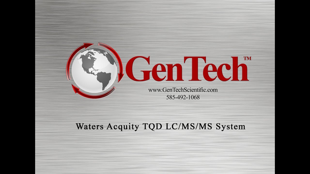 Waters Acquity TQD LC/MS/MS System with Sample Organizer - YouTube