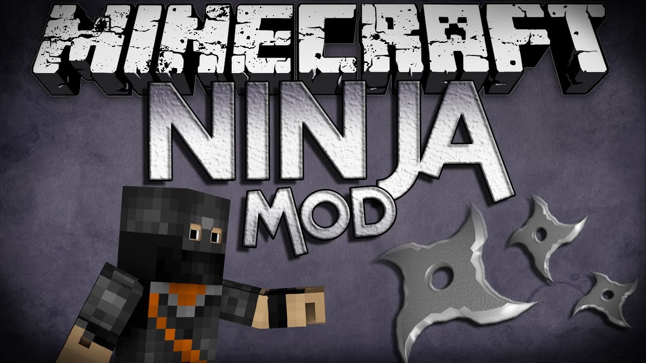 Minecraft Mod Showcase: Ninja Mod - Katanas, Daggers, Sushi, and MORE ...