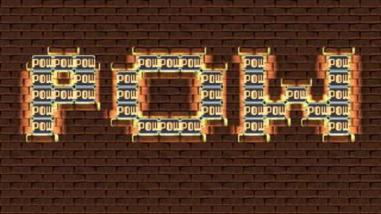 スーPOWマリオ Use pow by づま - SUPER MARIO MAKER - NO COMMENTARY 1ax - YouTube