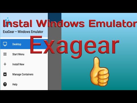 Cara Instal Windows Emulator Exagear Di Android - YouTube