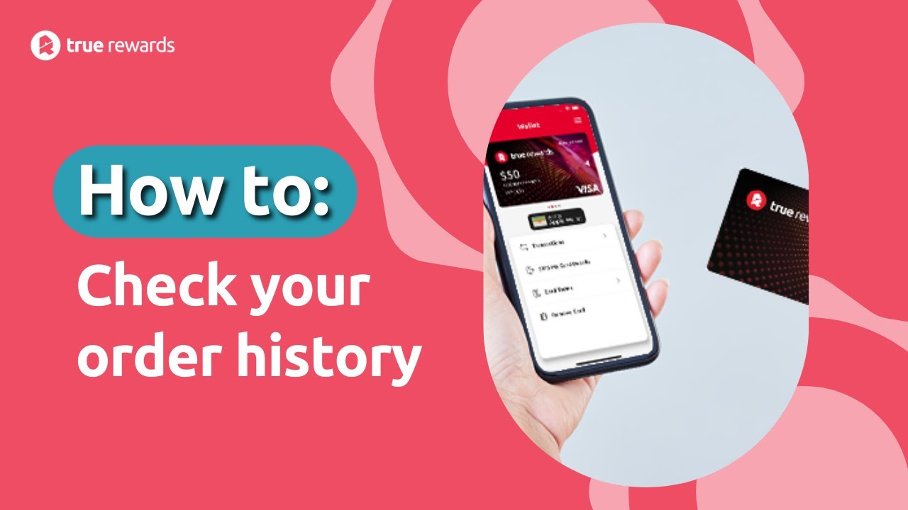 TR 7 How to Check Your Order History | TrueRewards.com.au - YouTube