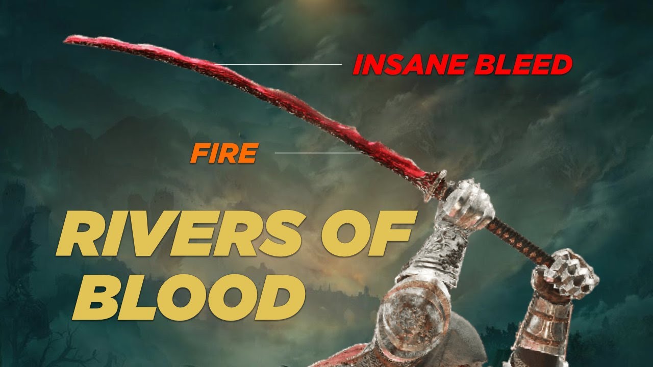 Elden Ring - Rivers of Blood: BRUTAL SLASH Combo! , DLC Build Patch 1. ...