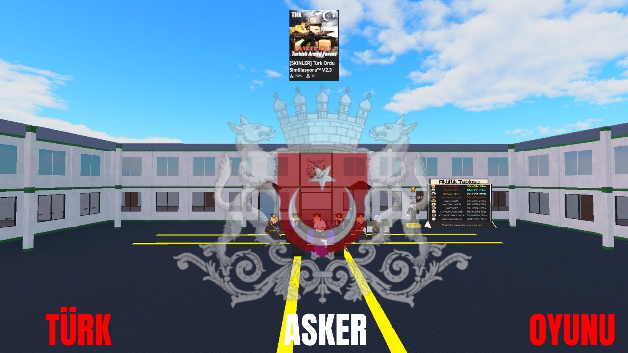 ROBLOXUN EN YENİ ASKER OYUNU @THKTÜRKİSH [ROBLOX-THK TÜRKİSH ARMED ...