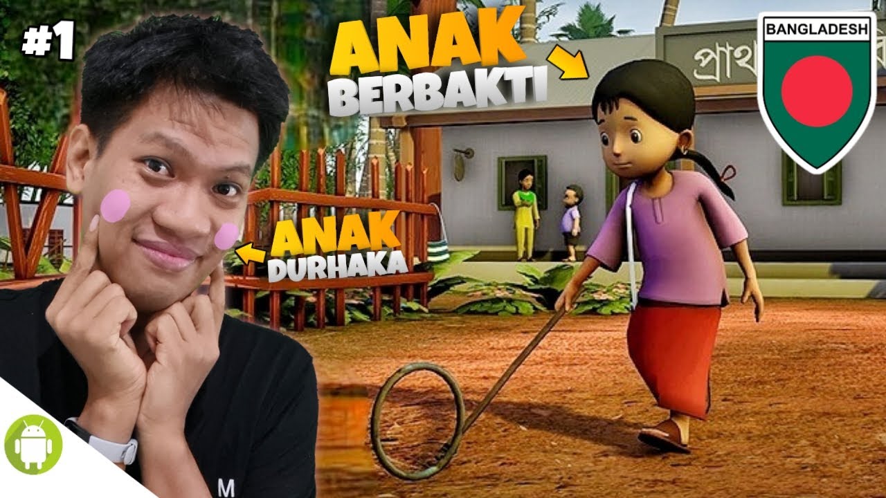 GAME YANG MIRIP UPIN IPIN DARI BANGLADESH MENJADI BOCIL YANG BAIK & BERBAKTI!" Meena 2 Part 1 ...