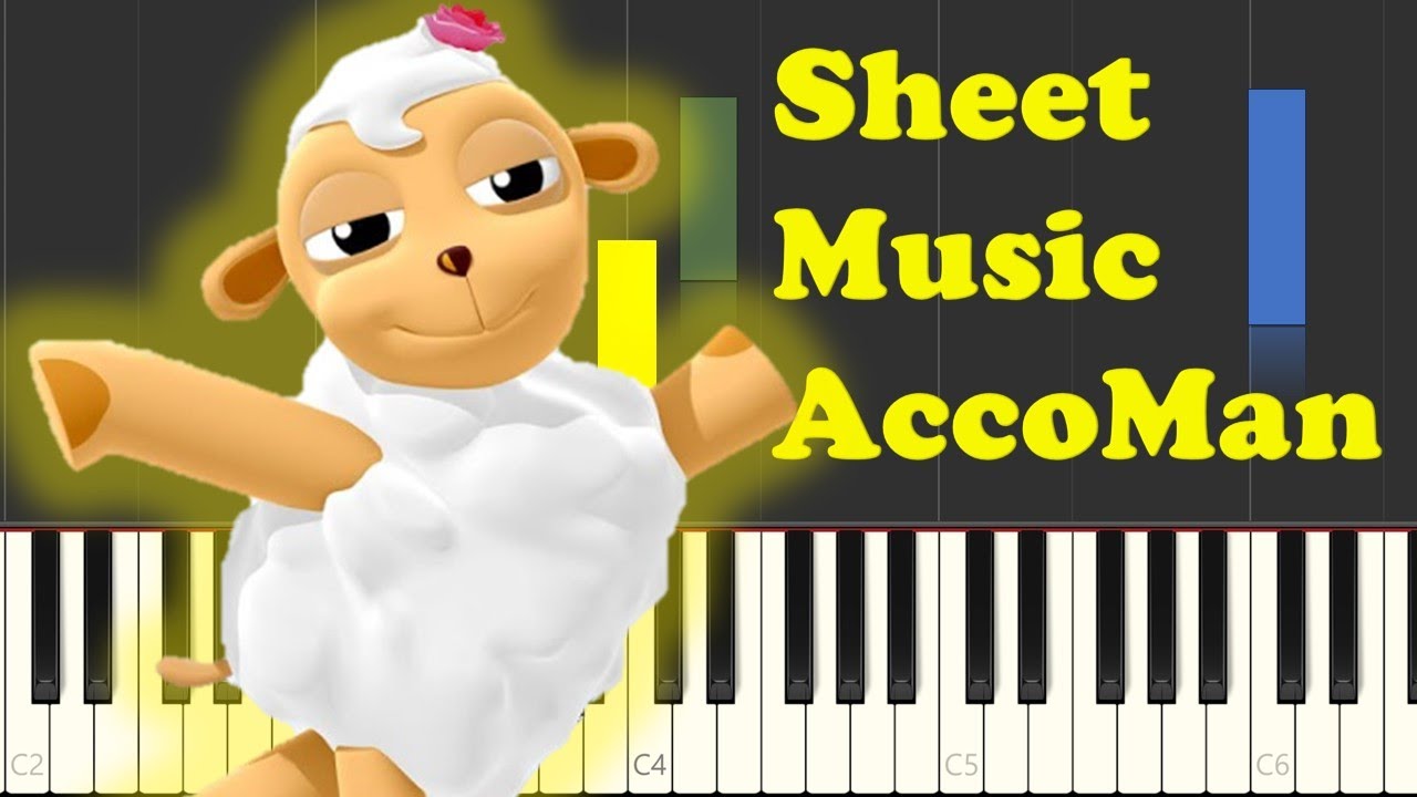 🎵 BabyTV – Cha Cha Cha Dancing Sheep | Sheet Music AccoMan - YouTube