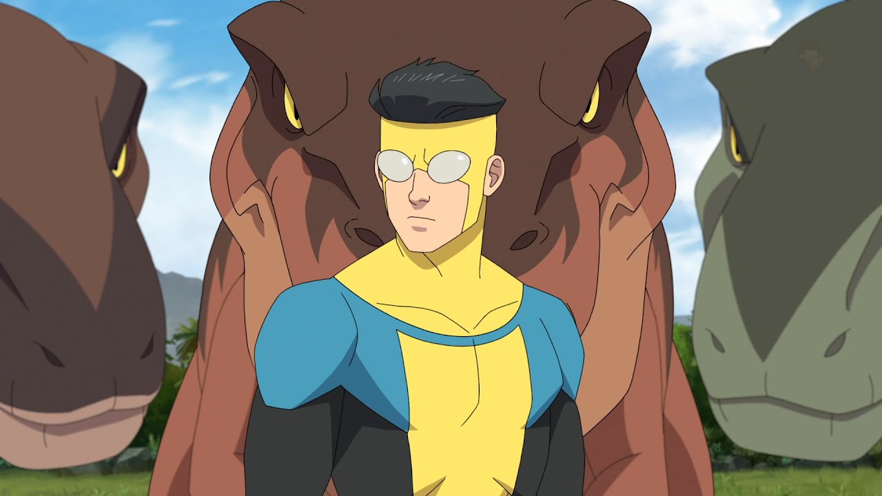 Invincible Gets Teleported to Talking Dinosaur Universe Jurassic Park ...