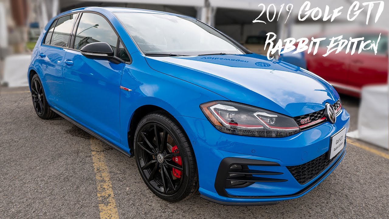 2019 Golf GTI Rabbit Edition - YouTube
