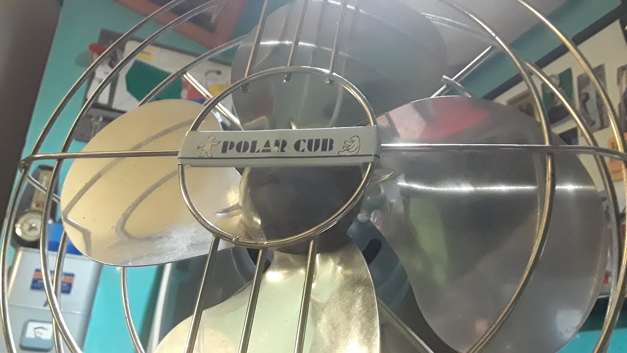 1950s Polar Cub Desk Fan - YouTube