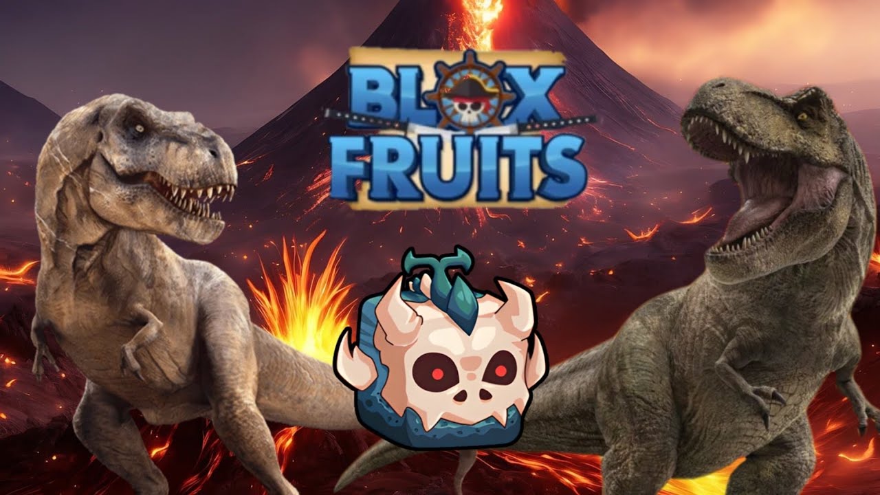 Trex Fruit Transformation in Roblox Blox Fruit Live - YouTube
