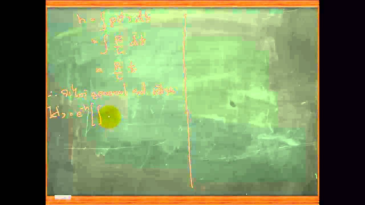 11 Linear Differential Equation: Modeling of RL Circuit - YouTube