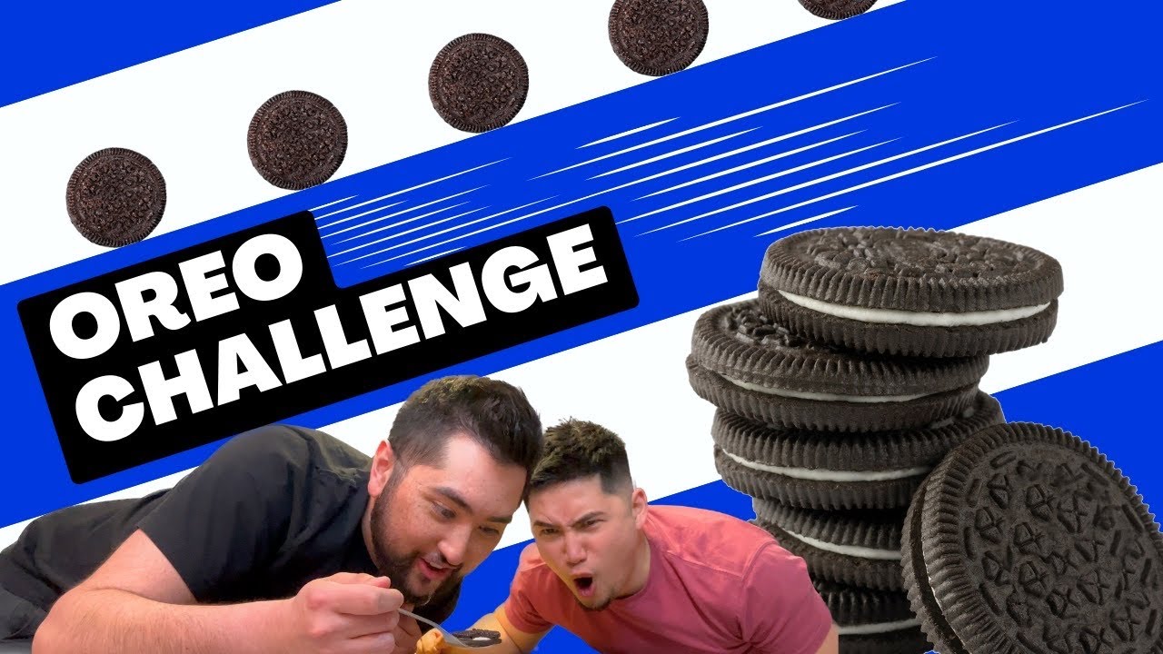 TWO LUMPAS TAKE ON THE OREO CHALLENGE - YouTube