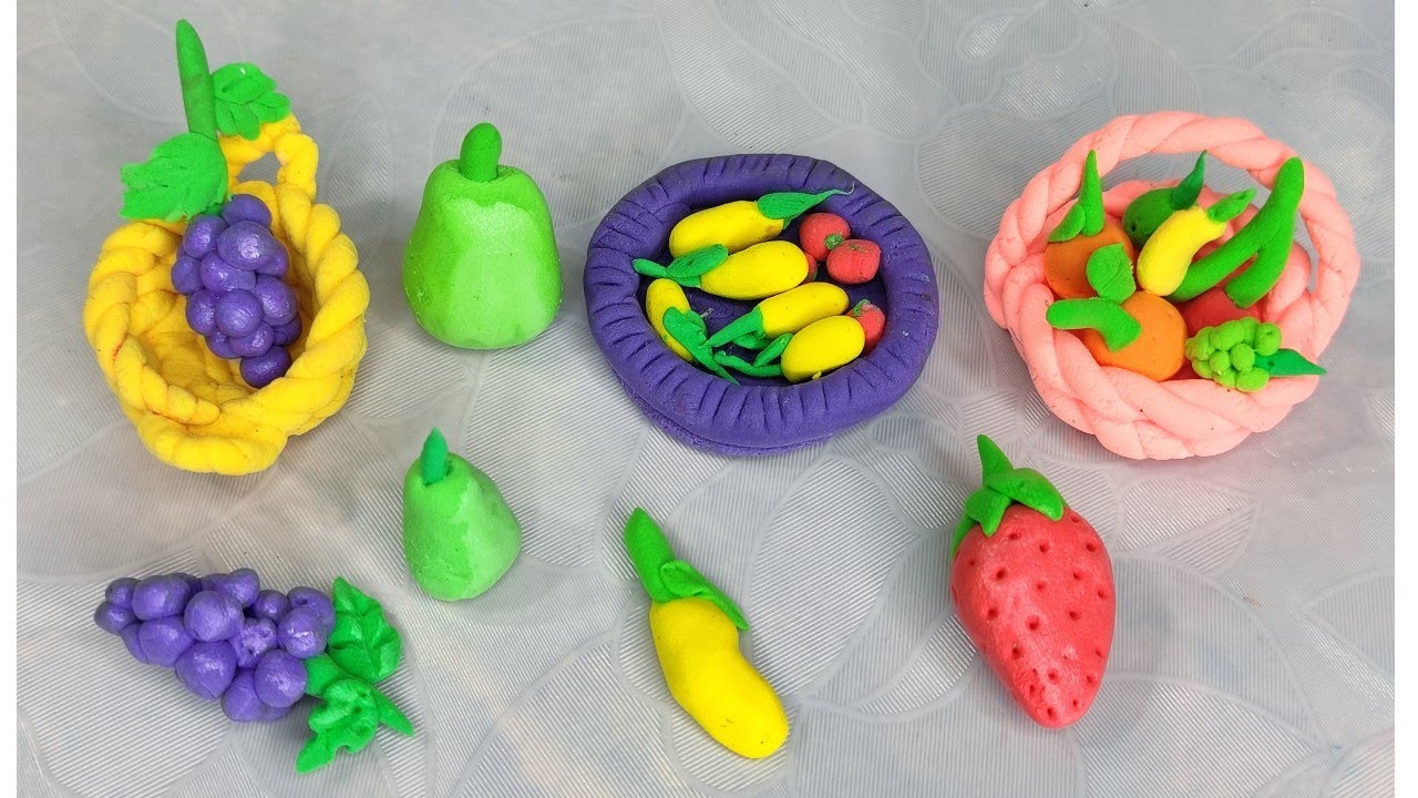 Fruits diy|amazing technique to make polymer clay fruits Diy|Tiny ...
