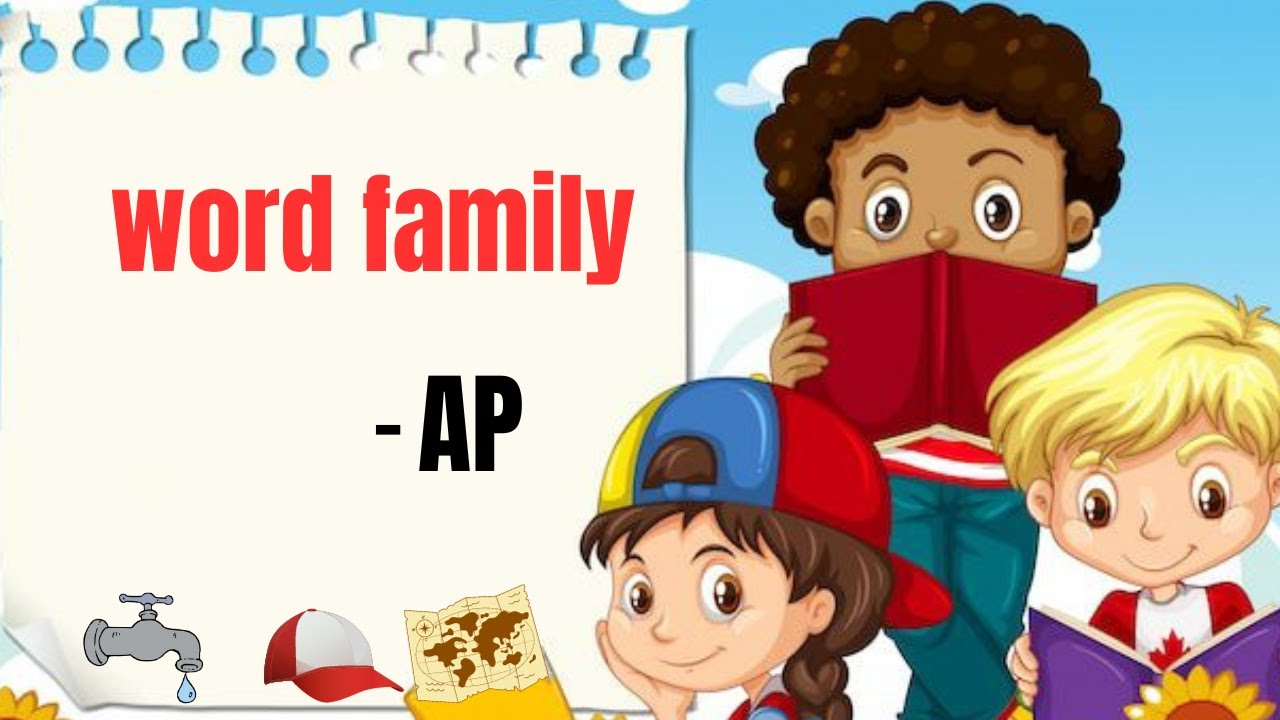 word family - ap| learn phonics for kids| learn English - YouTube