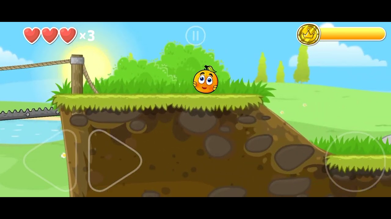 red ball gameplay (part 1) - YouTube