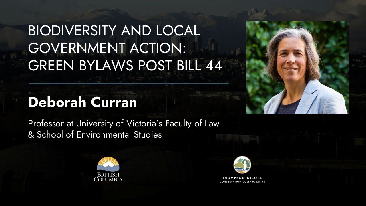 Biodiversity and Local Government Action: Green Bylaws Post Bill 44 ...