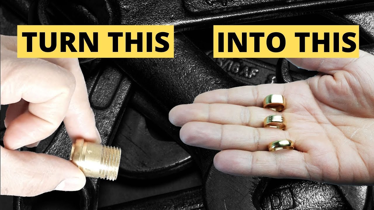 I TURN a PIPE into 3 BEAUTIFUL RINGS| how to make rings|handmade rings ...