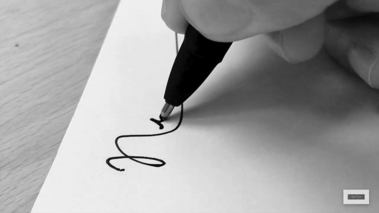 Draw Signatures Starting from N| 4 Stylish Signature for name Nirmala ...