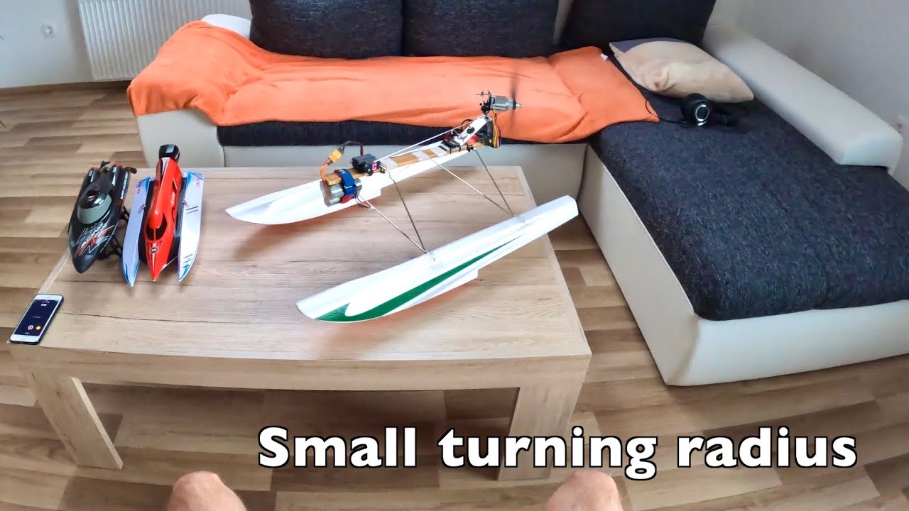 DIY RC Rescue Airboat - First Test After Assembly - YouTube