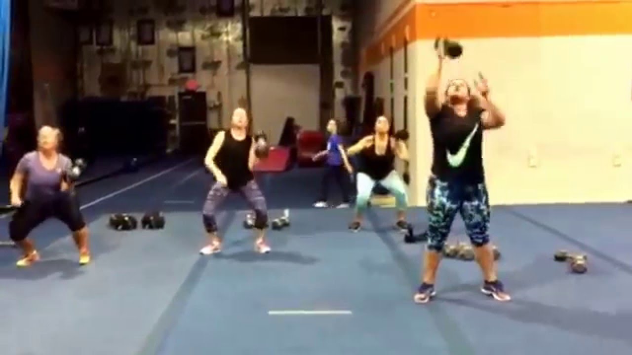 Hot Potato Squats - Group Training - YouTube