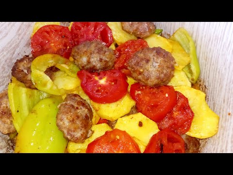 Qazanda Tərəvəzli kotlet hazırladım Bir dəfədə belə bişirin Möhtəşəm ləzzət allnır