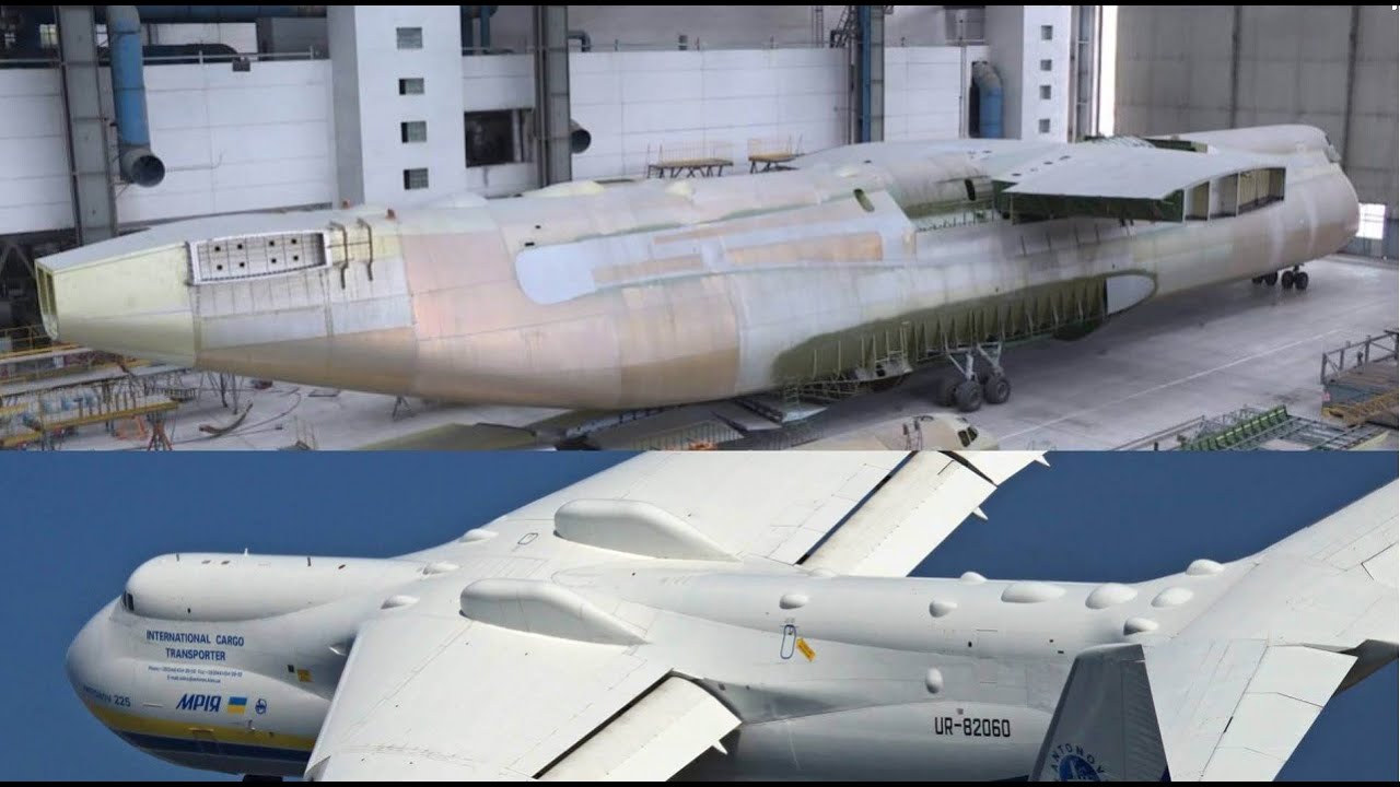 The Second Unfinished Frame Antonov An-225 Mriya - YouTube