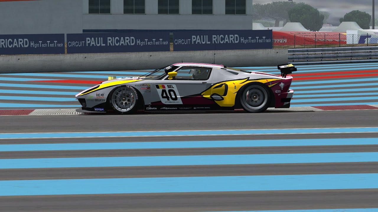 Paul Ricard GT3 Layout Matech Ford GT1 | rFactor | IMPORTANT UPDATE ...