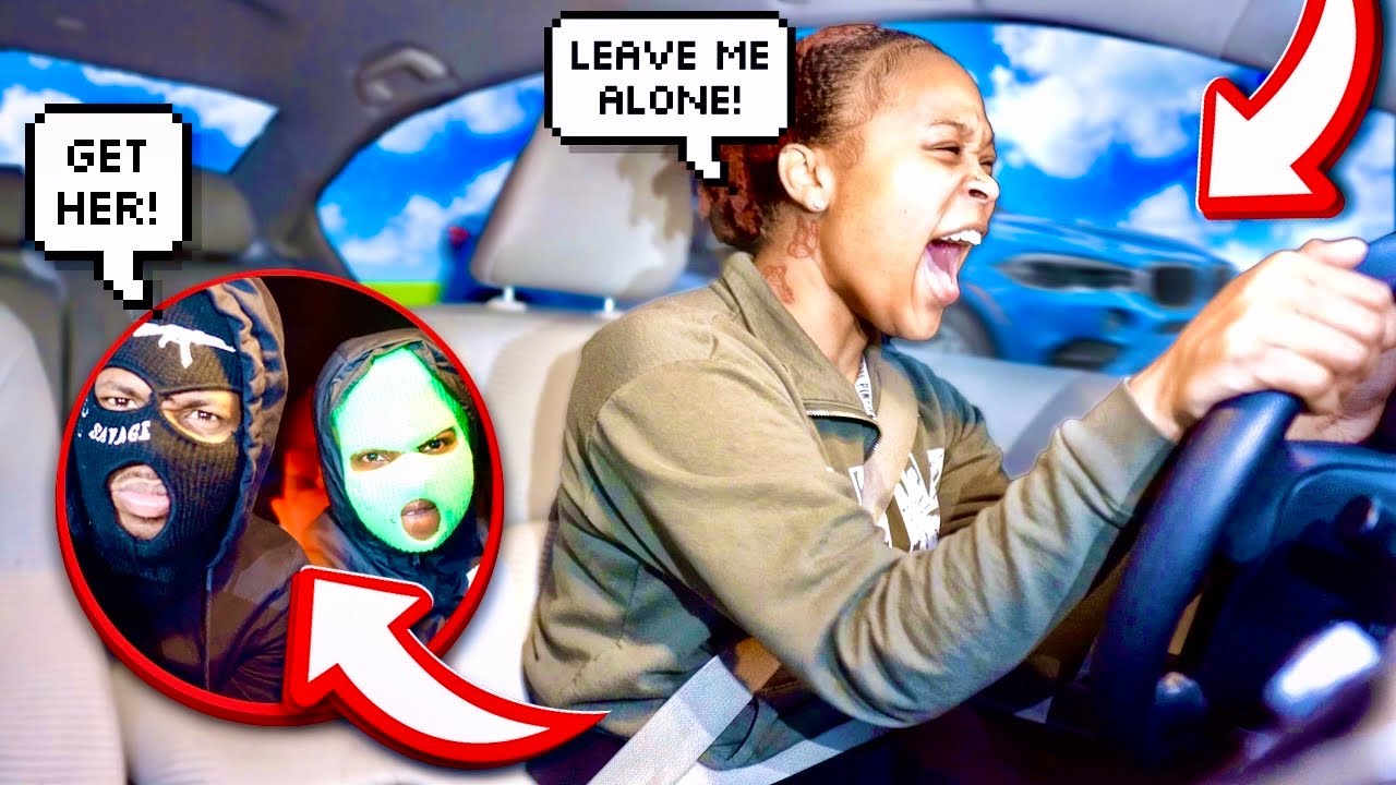 Following My GIRLFRIEND DISGUISED As A ROBBER! *GETS INTENSE*😳 - YouTube