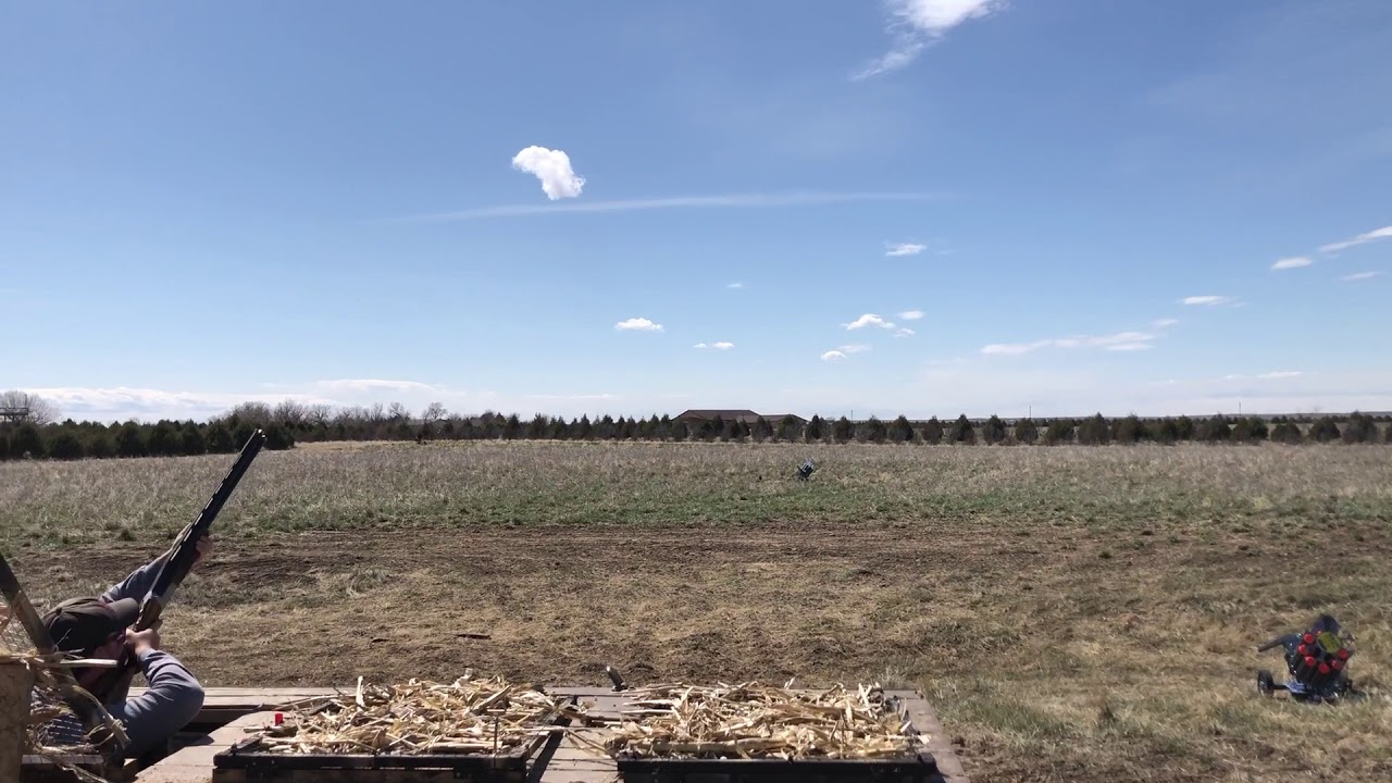 Goose Blind Sporting Clays Shooting Station - YouTube