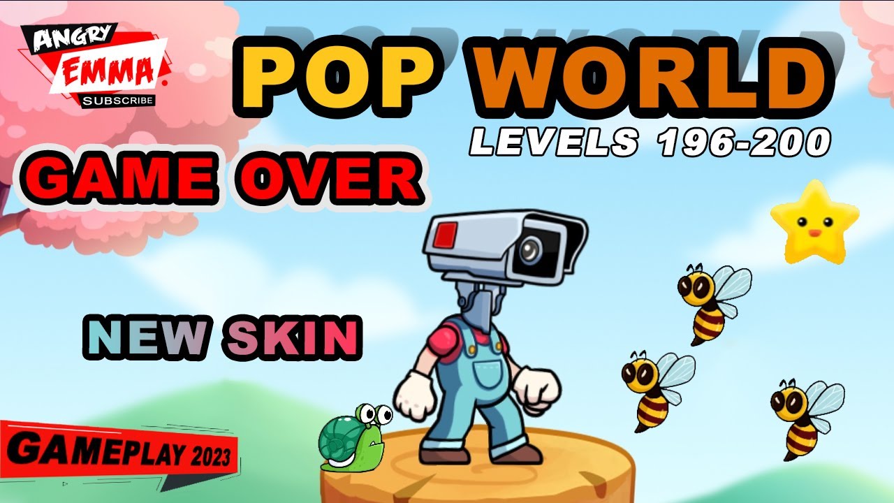 Pop's World GAME OVER - Levels 196-200 + BONUS LEVEL (Android Gameplay ...