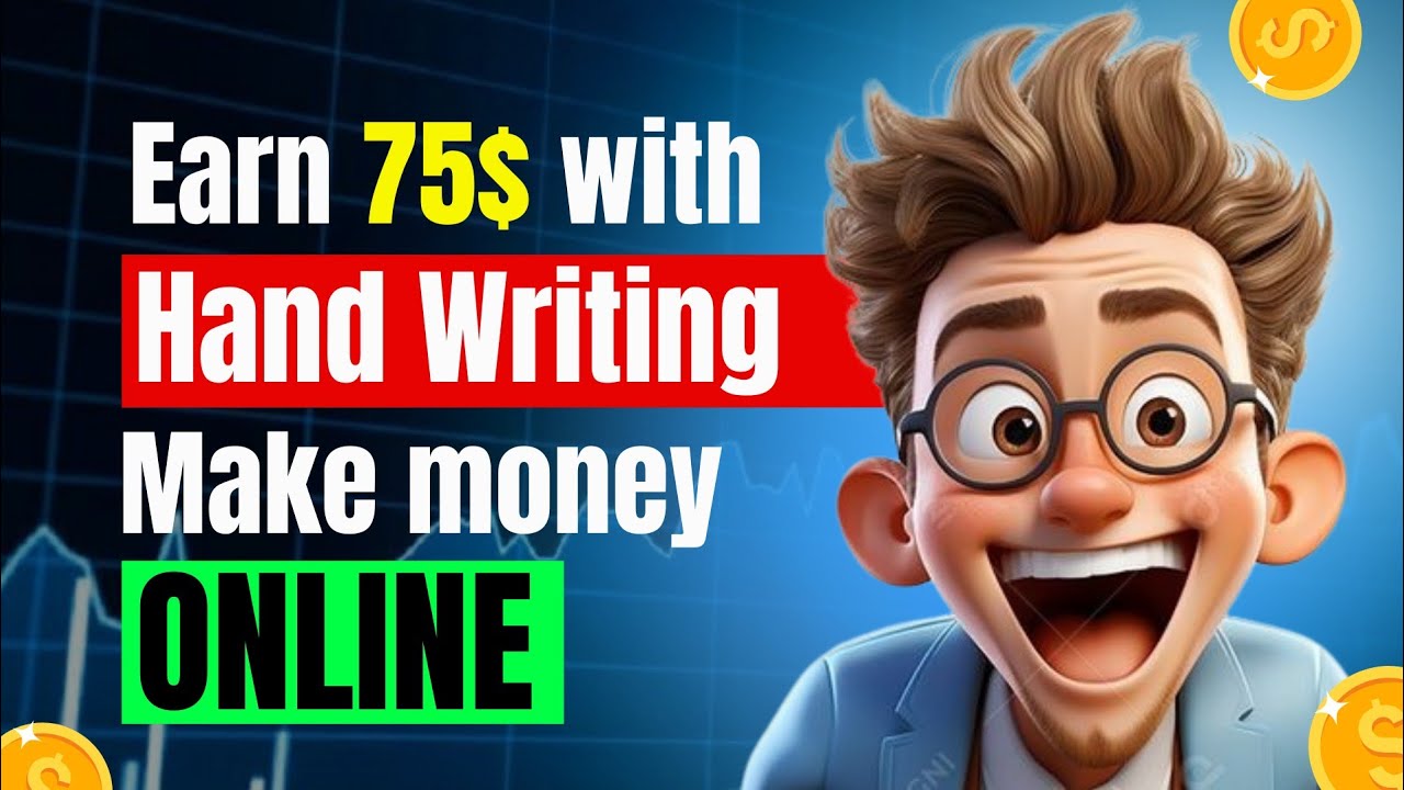 Earn $75 with Handwriting Tasks! Easy Way to Make Money Online - YouTube