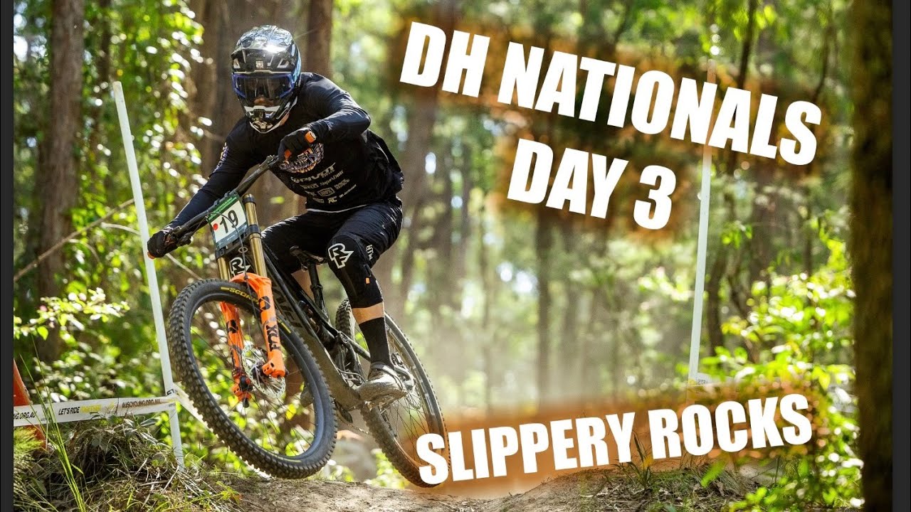 Awaba DH Nationals Seeding Day /Super Slippery Rock Garden / Vlog 53 ...