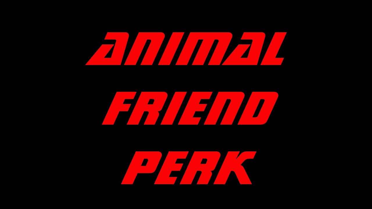 Animal Friend / Wasteland Whisperer Perk - Fallout 4 - YouTube