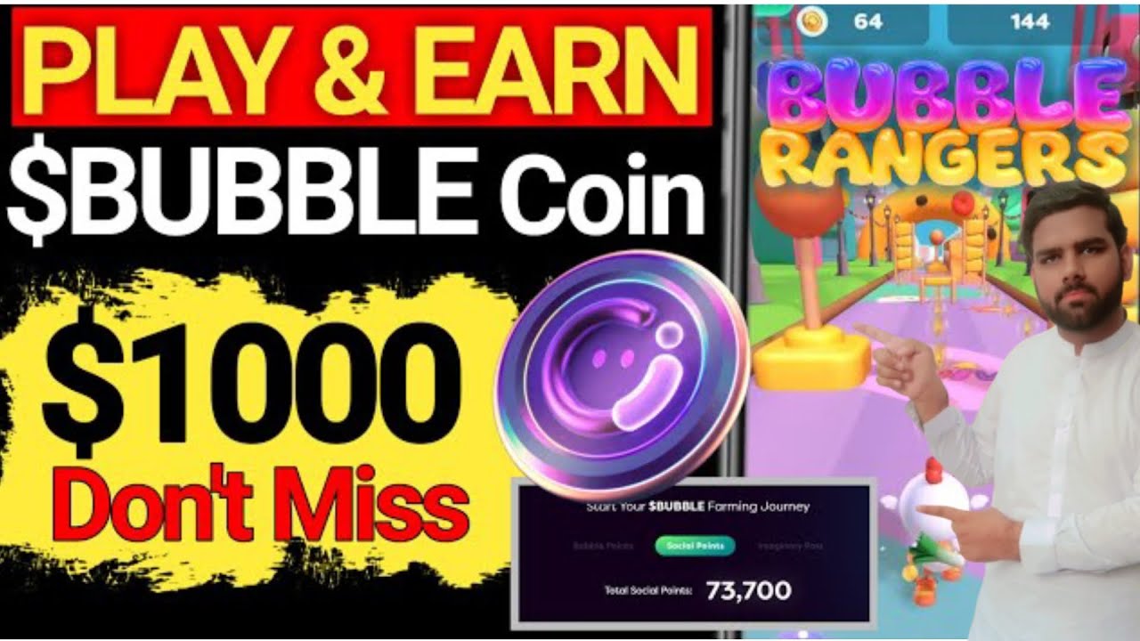 Imaginary Ones Airdrop $1000 Just Play Bubble Rangers Game Full Guide ...